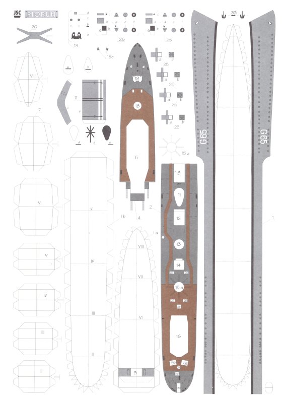 papercraft-database: [JSC 033] - Piorun, Orkan